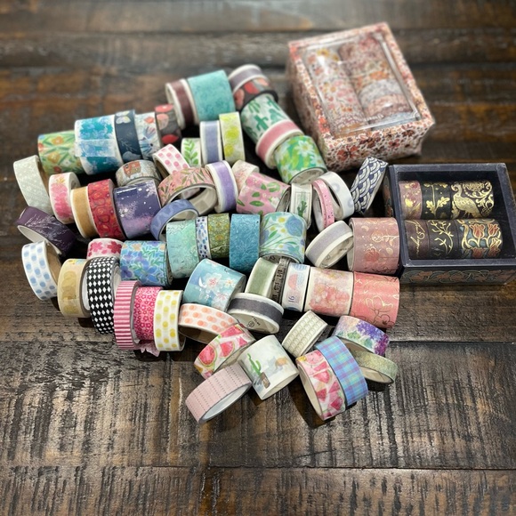 Design | Washi Tape Bundle 8 Rolls Most Unused Washi Lot Washi Bundle ...